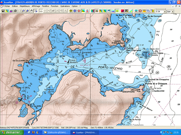ScanNav - Logiciel de navigation assistée par GPS - GPS assisted navigation software
